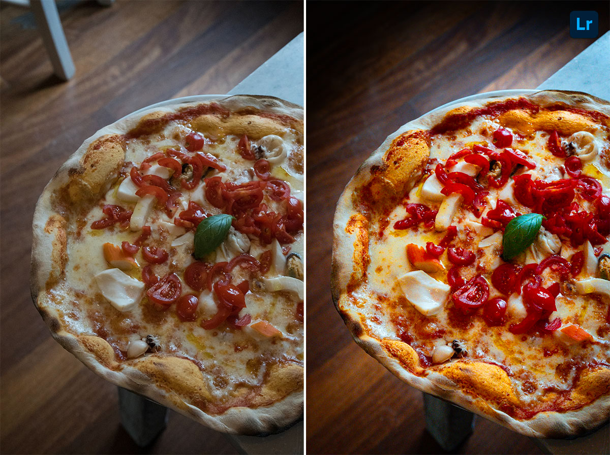 Pizza | Edit | Photoshop Lightroom