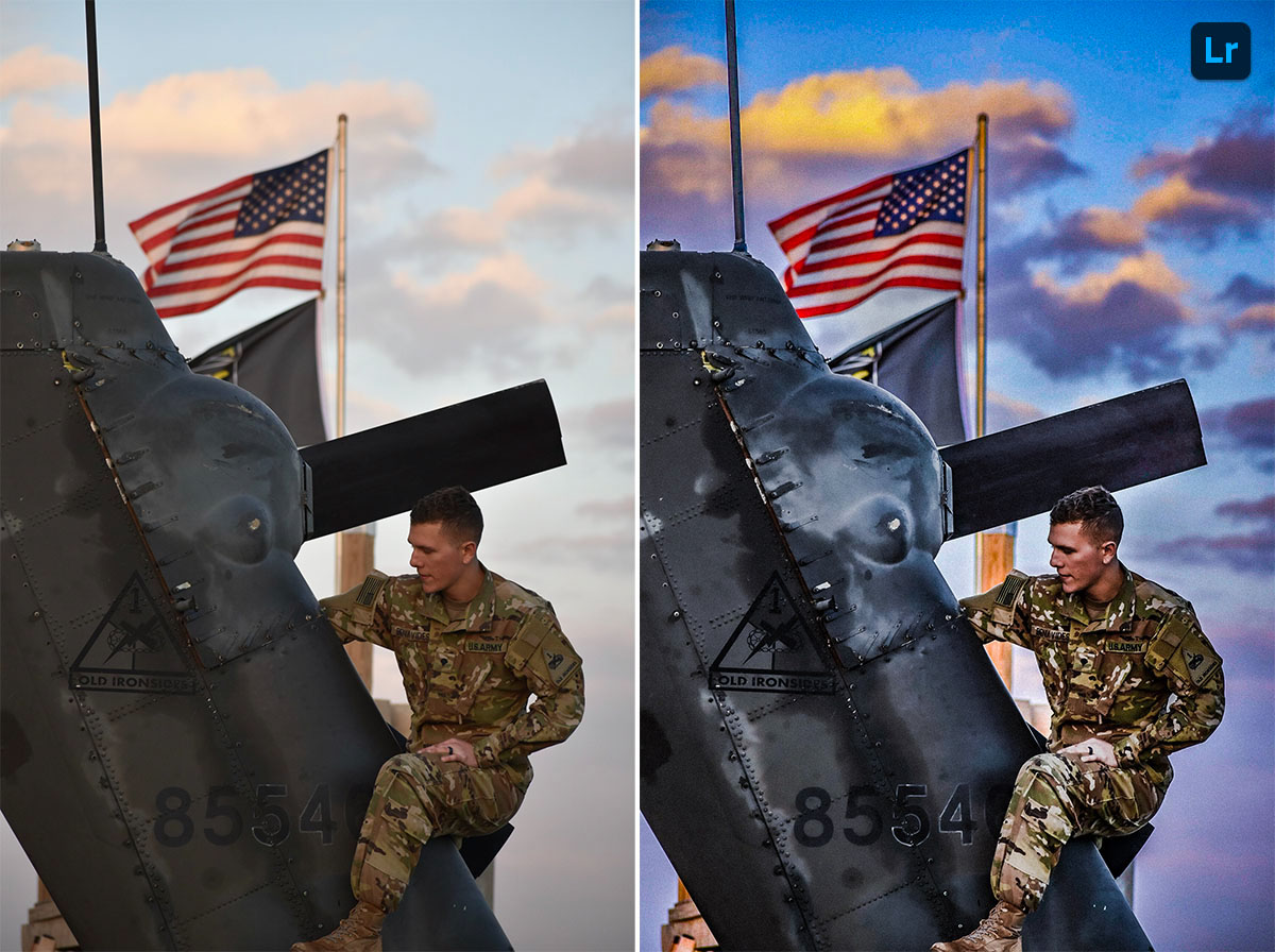 Combat Deployment | Edit | Photoshop Lightroom
