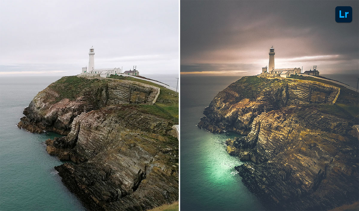 Southstack lighthouse | Edit | Photoshop Lightroom