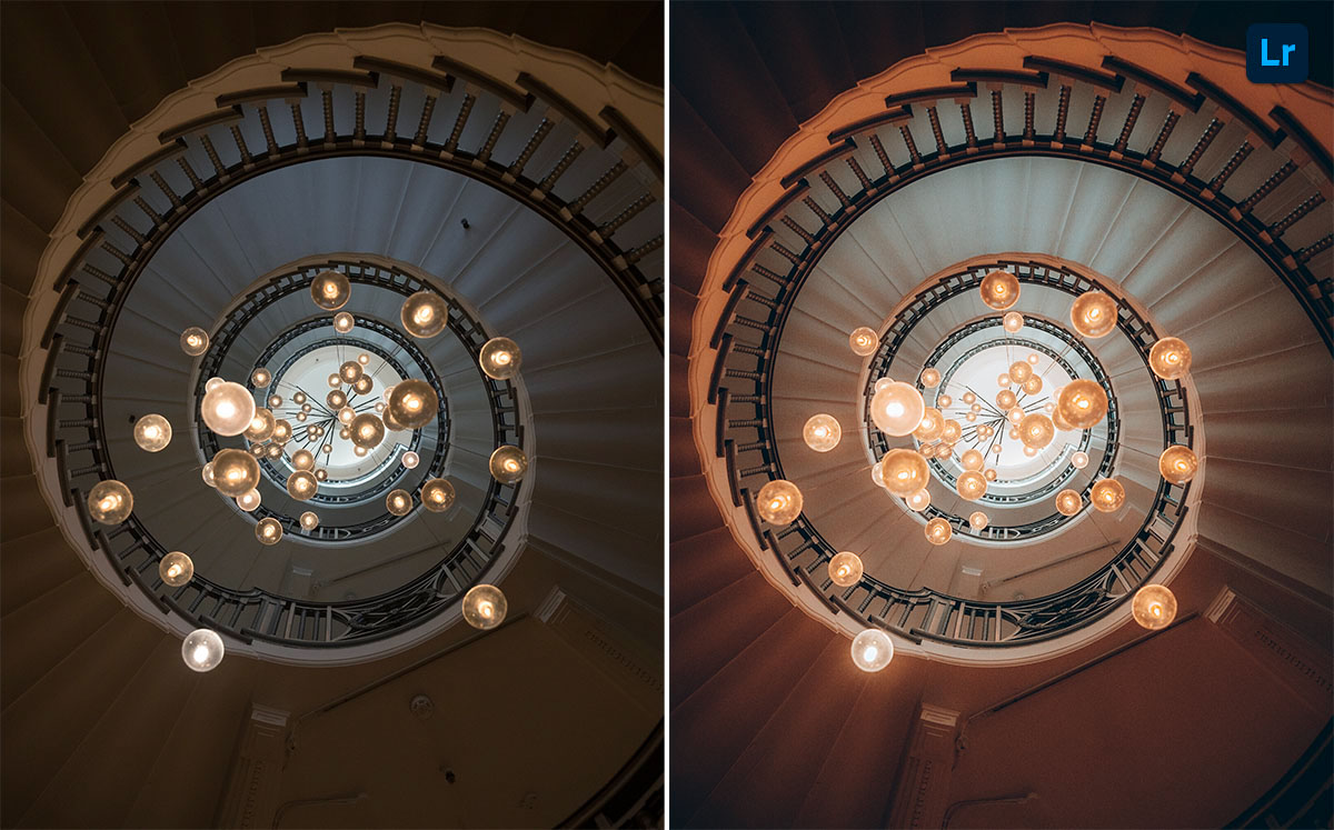 spiral stairs | Edit | Photoshop Lightroom