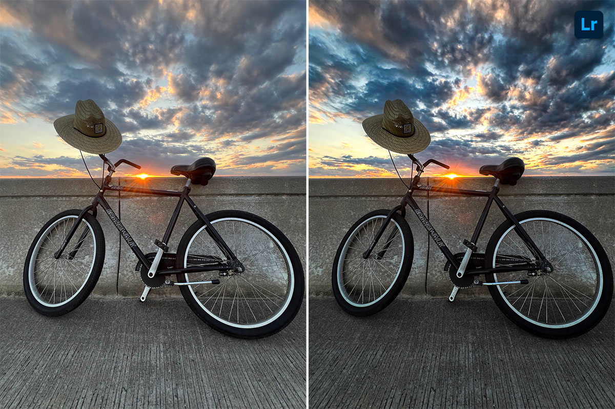 Bike rides + sunset = 🫢😍 | Edit | Photoshop Lightroom