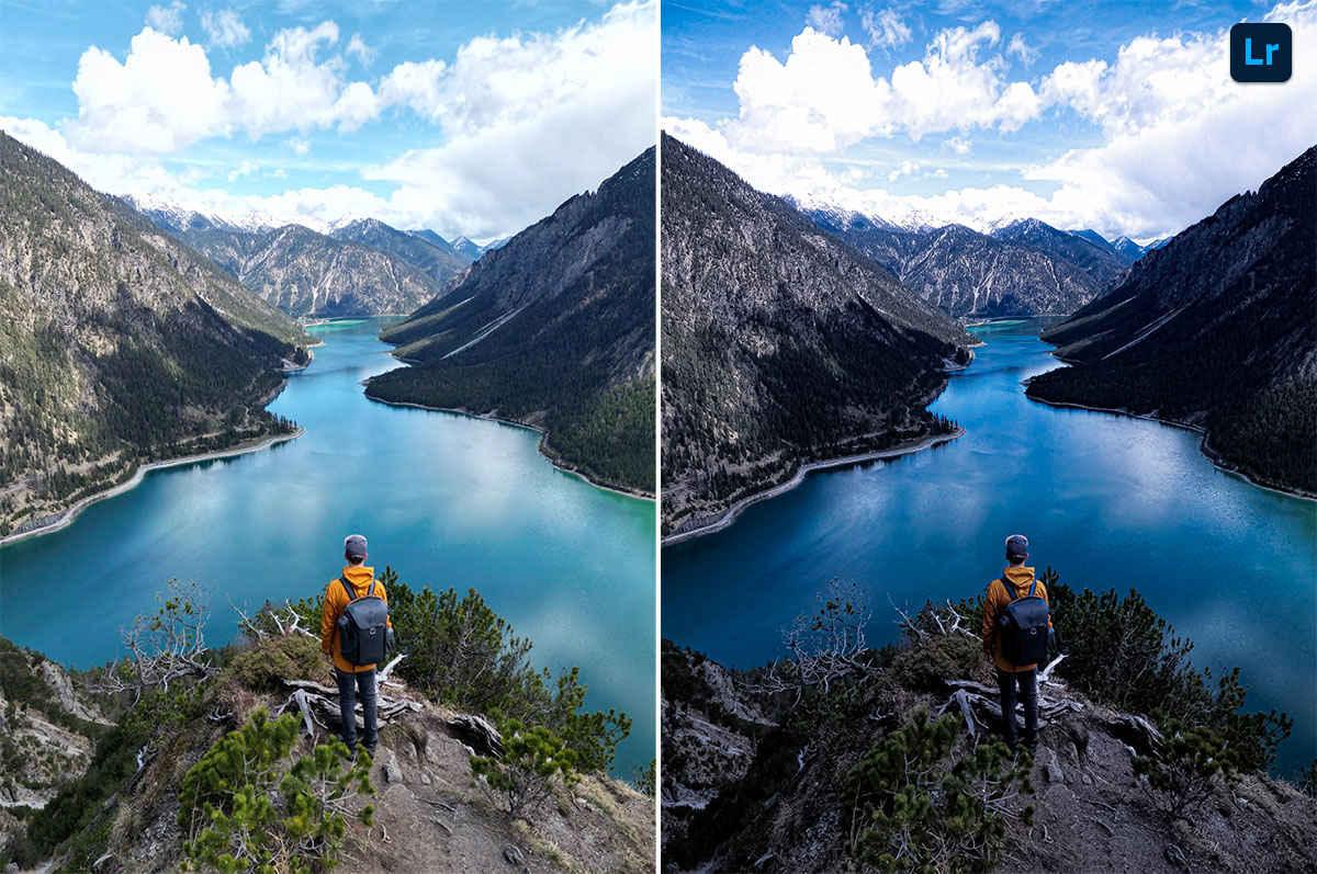 Moody Lake View | Remix | Photoshop Lightroom