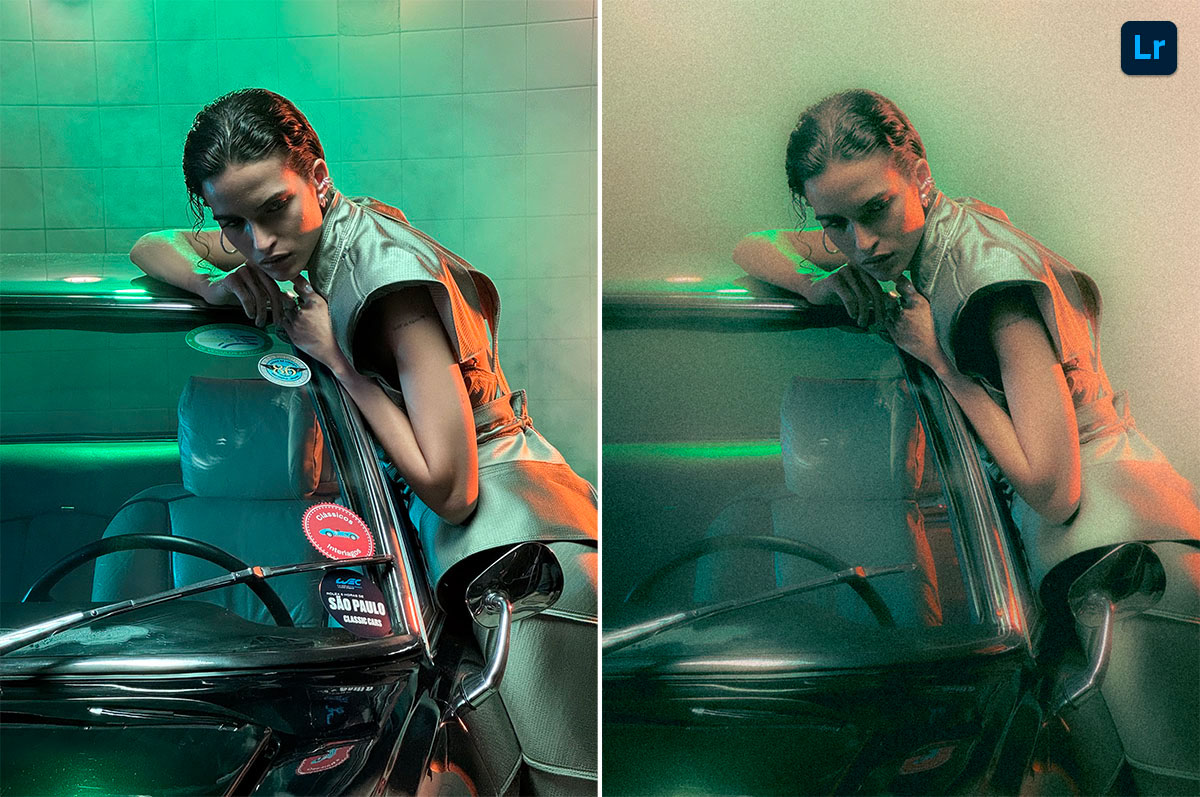 Cinematographic scene | Remix | Photoshop Lightroom