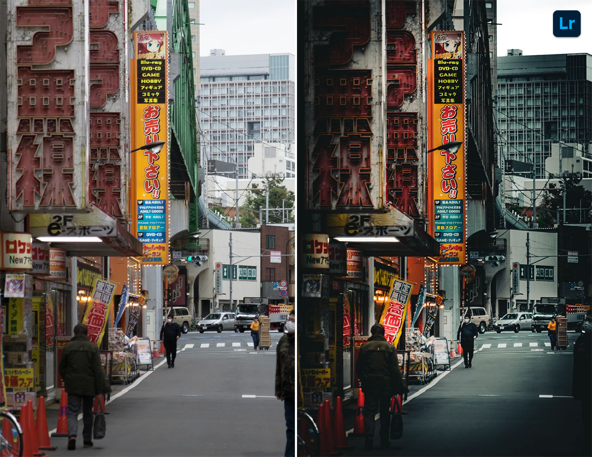 Tokyo street | Edit | Photoshop Lightroom
