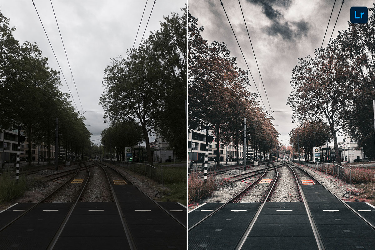Amsterdam tram lines | Edit | Photoshop Lightroom
