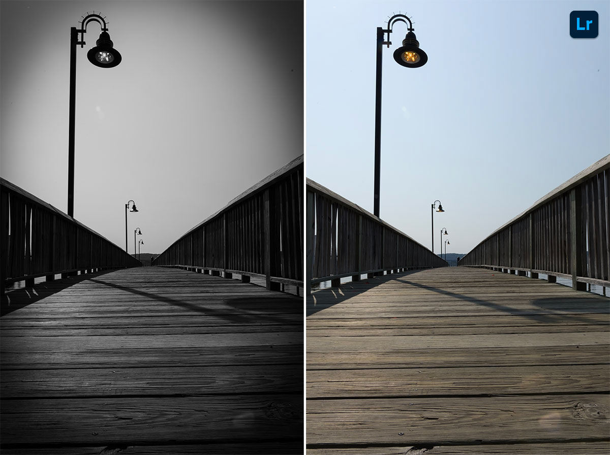 Black and White bridge | Edit | Photoshop Lightroom