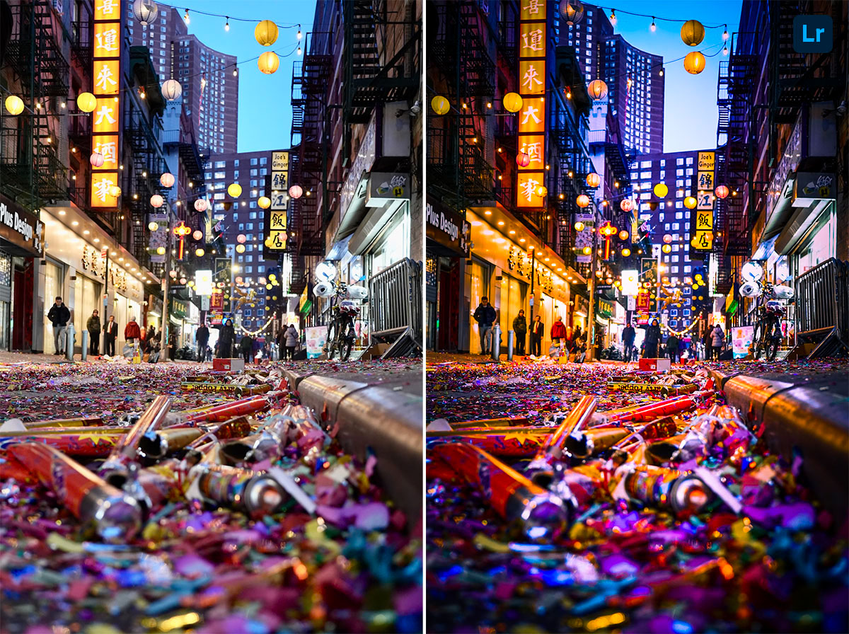 Chinese New Year Parade Aftermath | Remix | Photoshop Lightroom