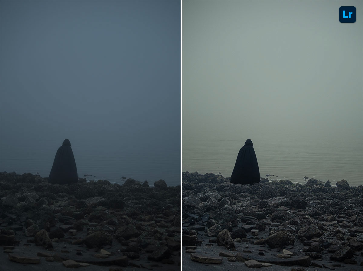 the shadow and the sea | Edit | Photoshop Lightroom