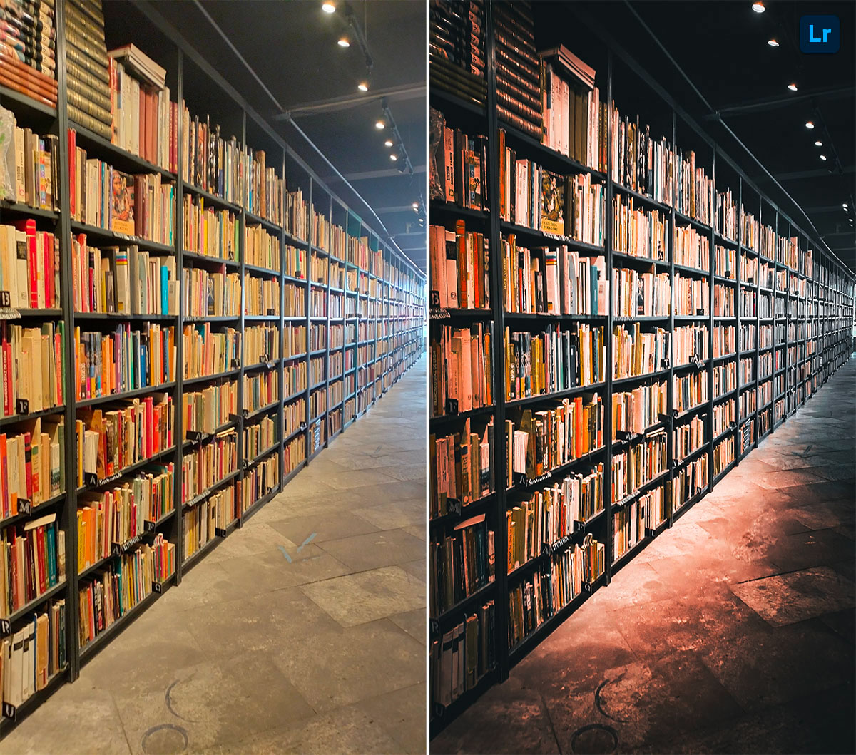 Librería Tomo suelto | Remix | Photoshop Lightroom