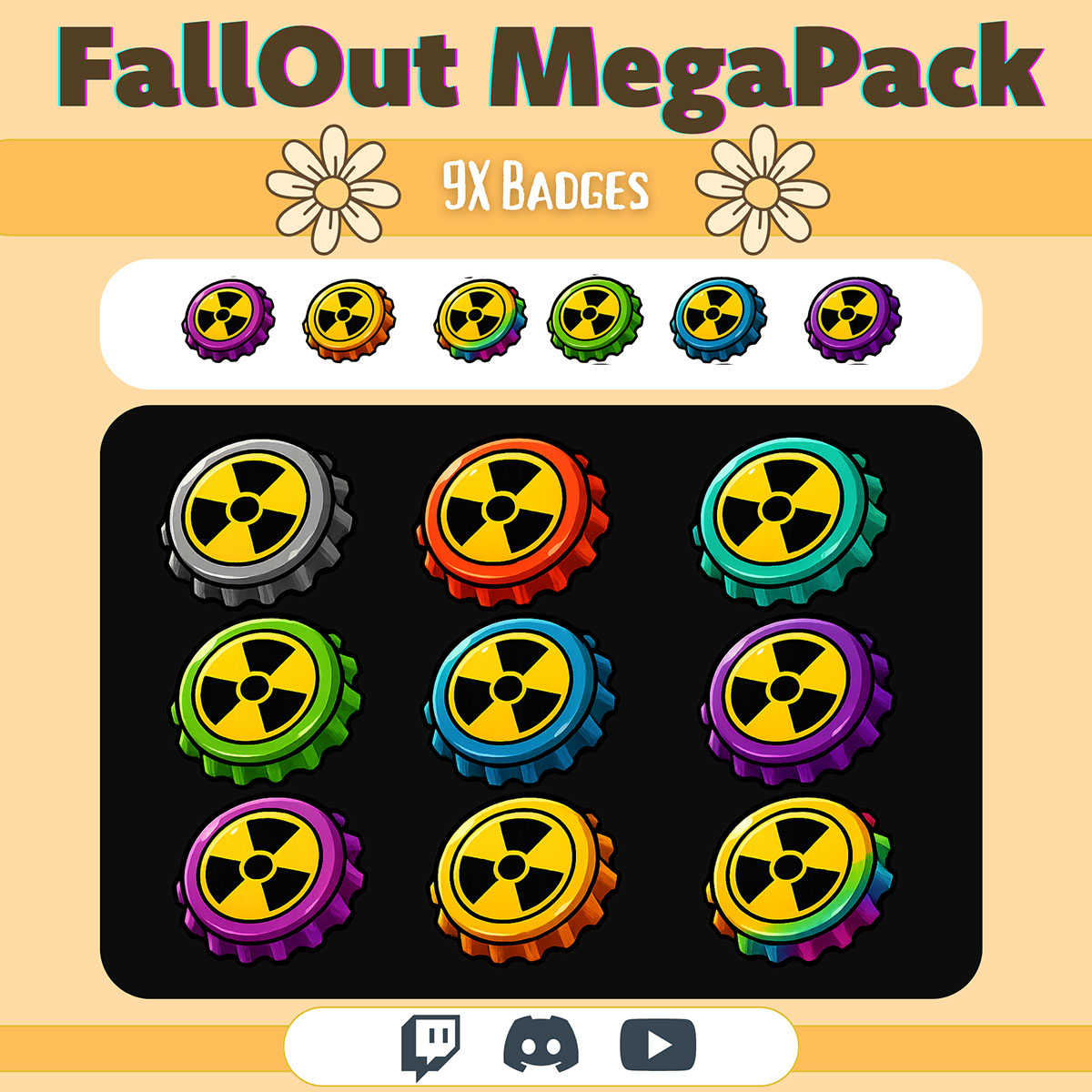Mega Pack - Fall Out for Twitch Vtubers Gamers on Behance :: Behance