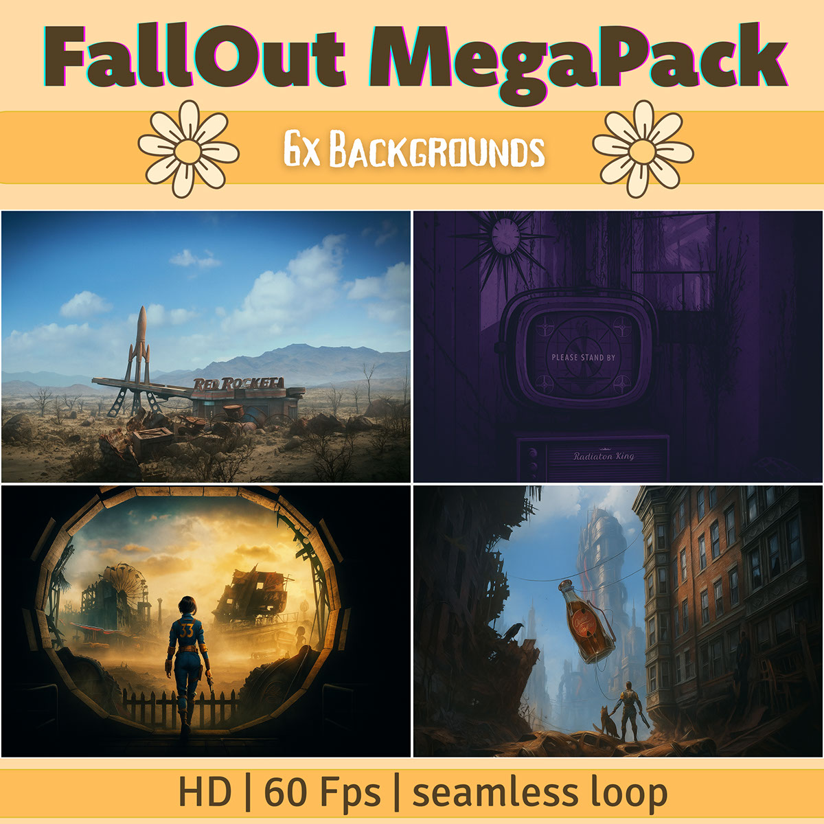 Mega Pack - Fall Out for Twitch Vtubers Gamers on Behance :: Behance