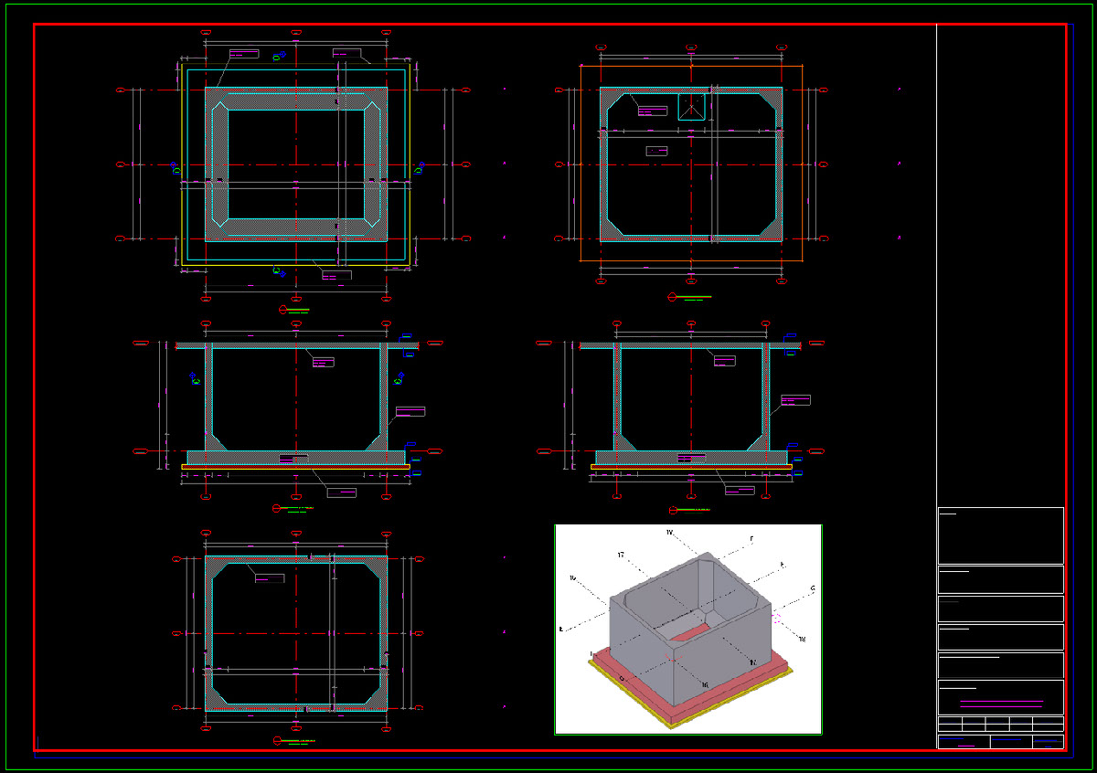 Basement Tank Shop Drawings on Behance :: Behance