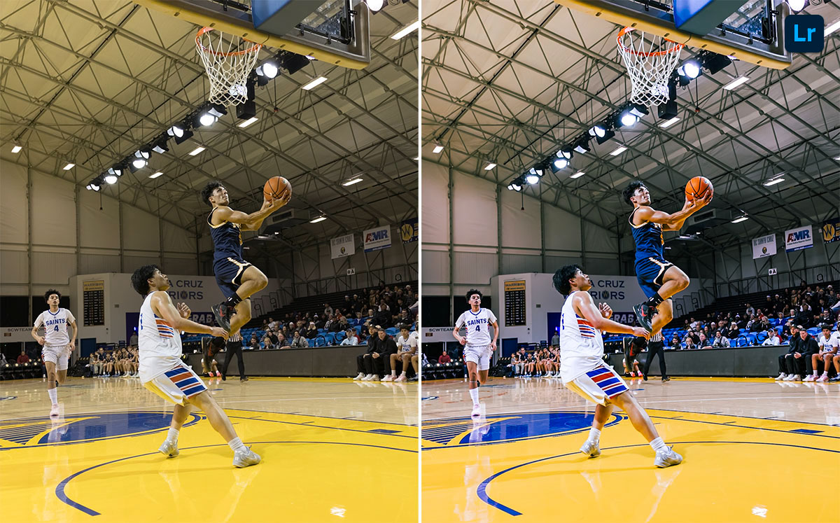 High School Basketball Actions | Remix | Photoshop Lightroom