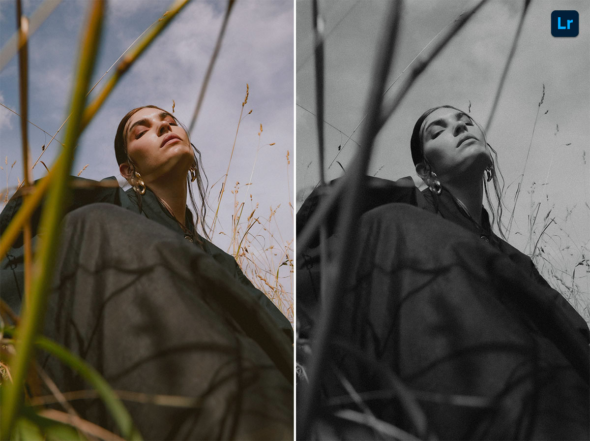Meg in the meadow | Edit | Photoshop Lightroom