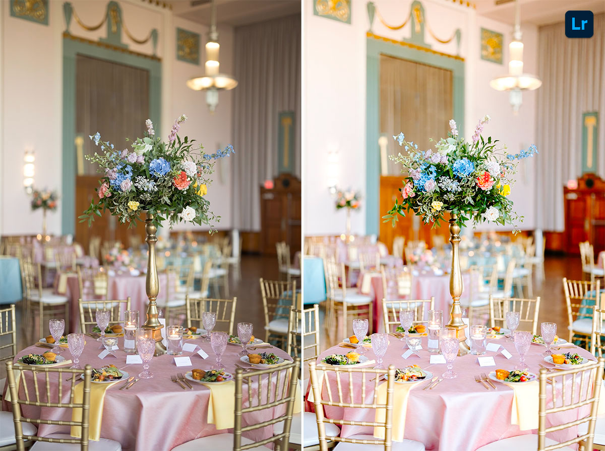 Reception Details | Edit | Photoshop Lightroom