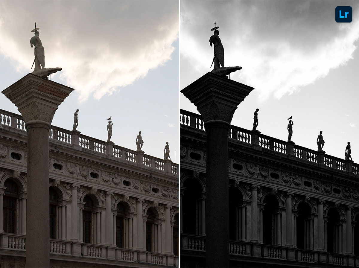 Venetian statues | Edit | Photoshop Lightroom