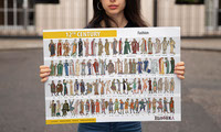 Posters about medieval fashion. 12th - 15th centuries :: Behance