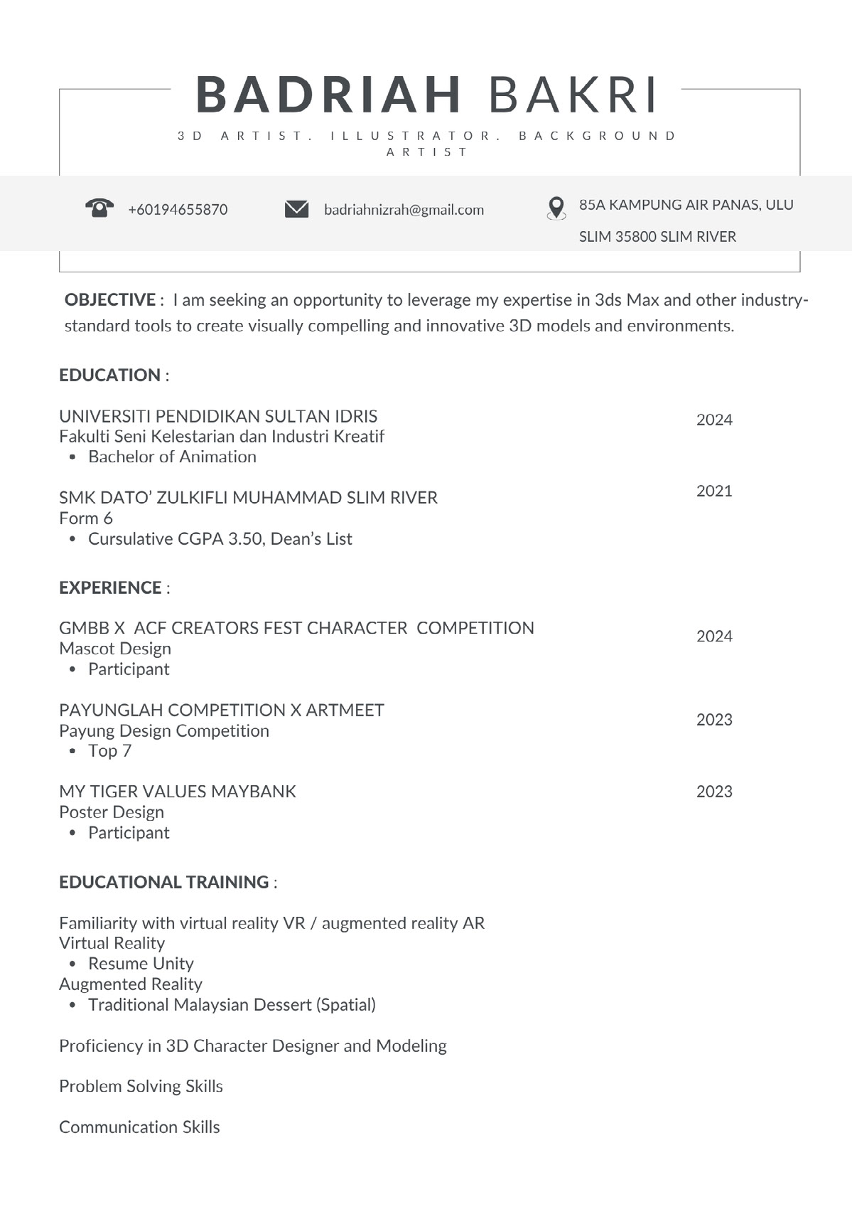 Cover Letter on Behance :: Behance