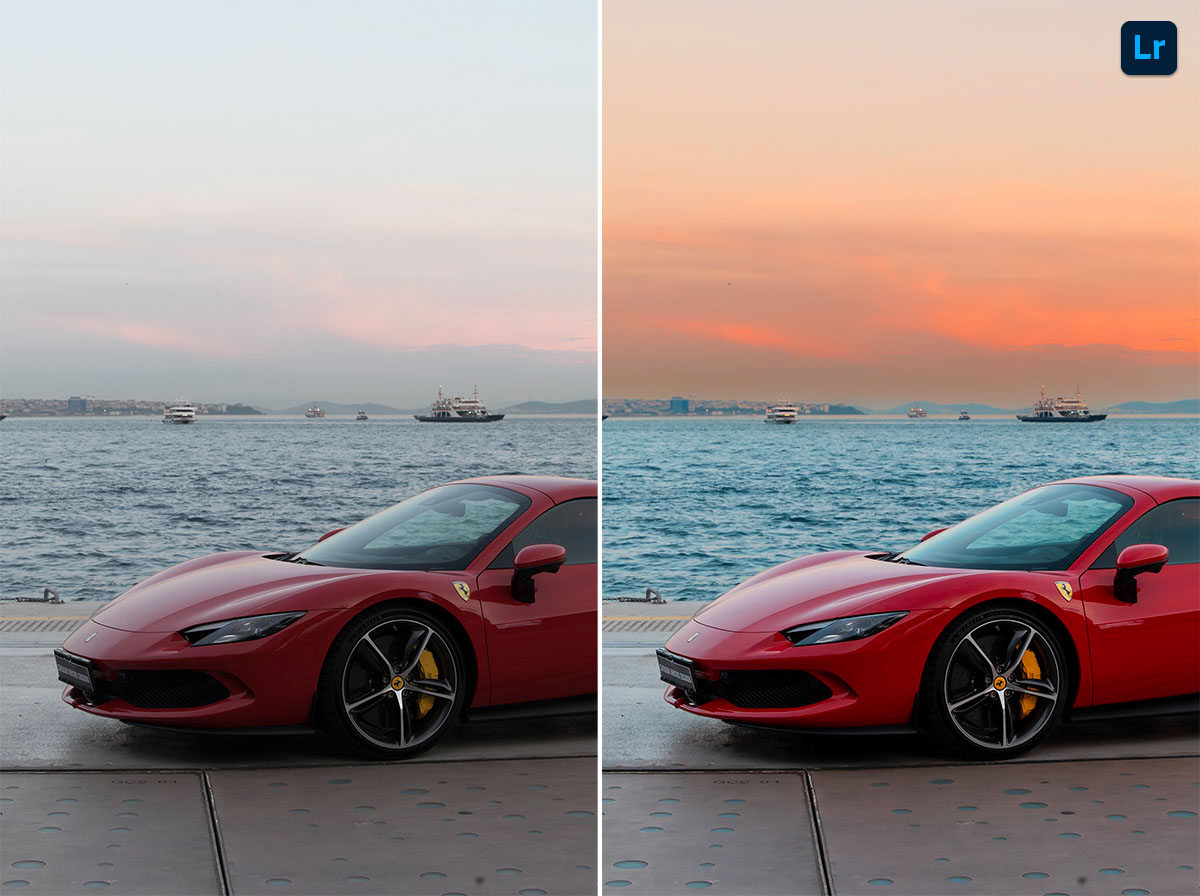 ferrari | Edit | Photoshop Lightroom