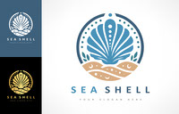 sea shell logo :: Behance