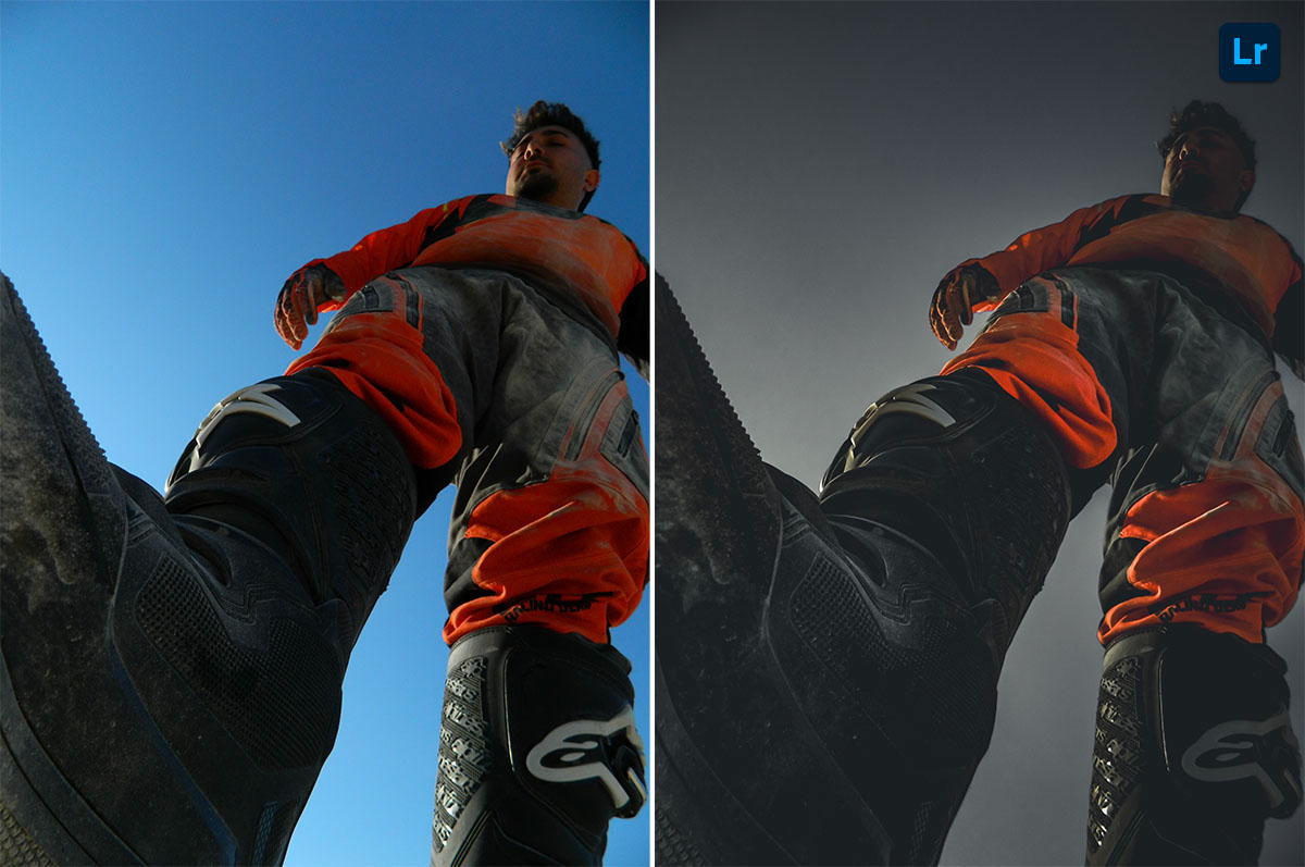 Dirt biker | Edit | Photoshop Lightroom