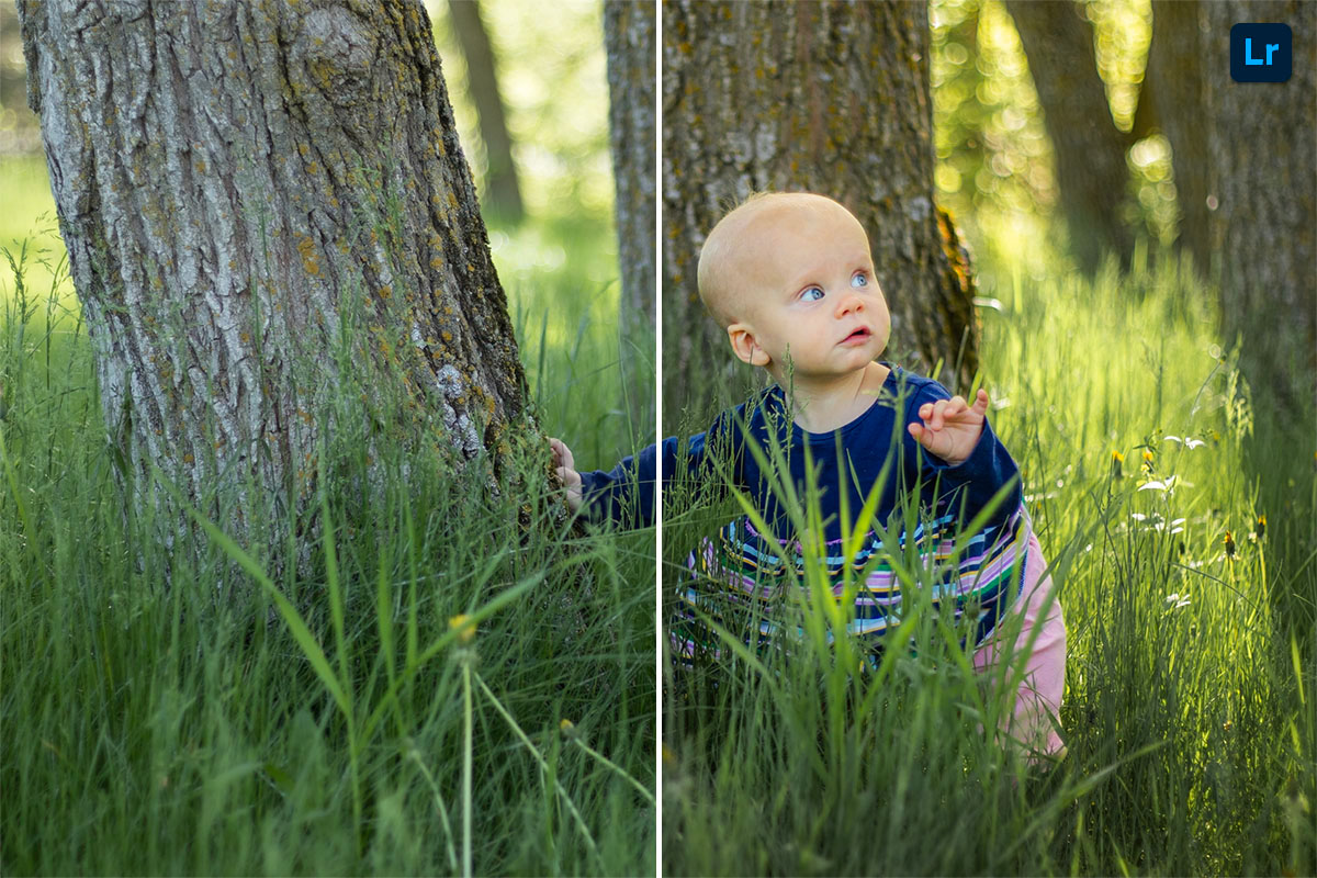 Pondering baby | Edit | Photoshop Lightroom