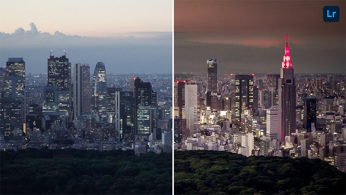 Shibuya Sky looks over Tokyo | Edit | Photoshop Lightroom