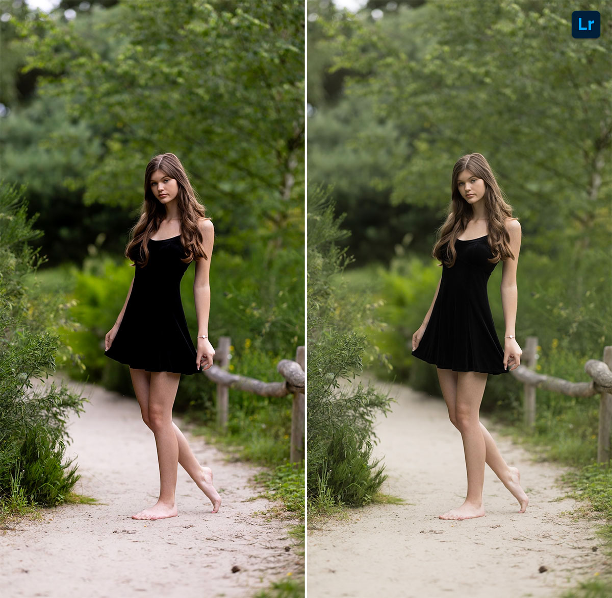 Laura im Park | Remix | Photoshop Lightroom