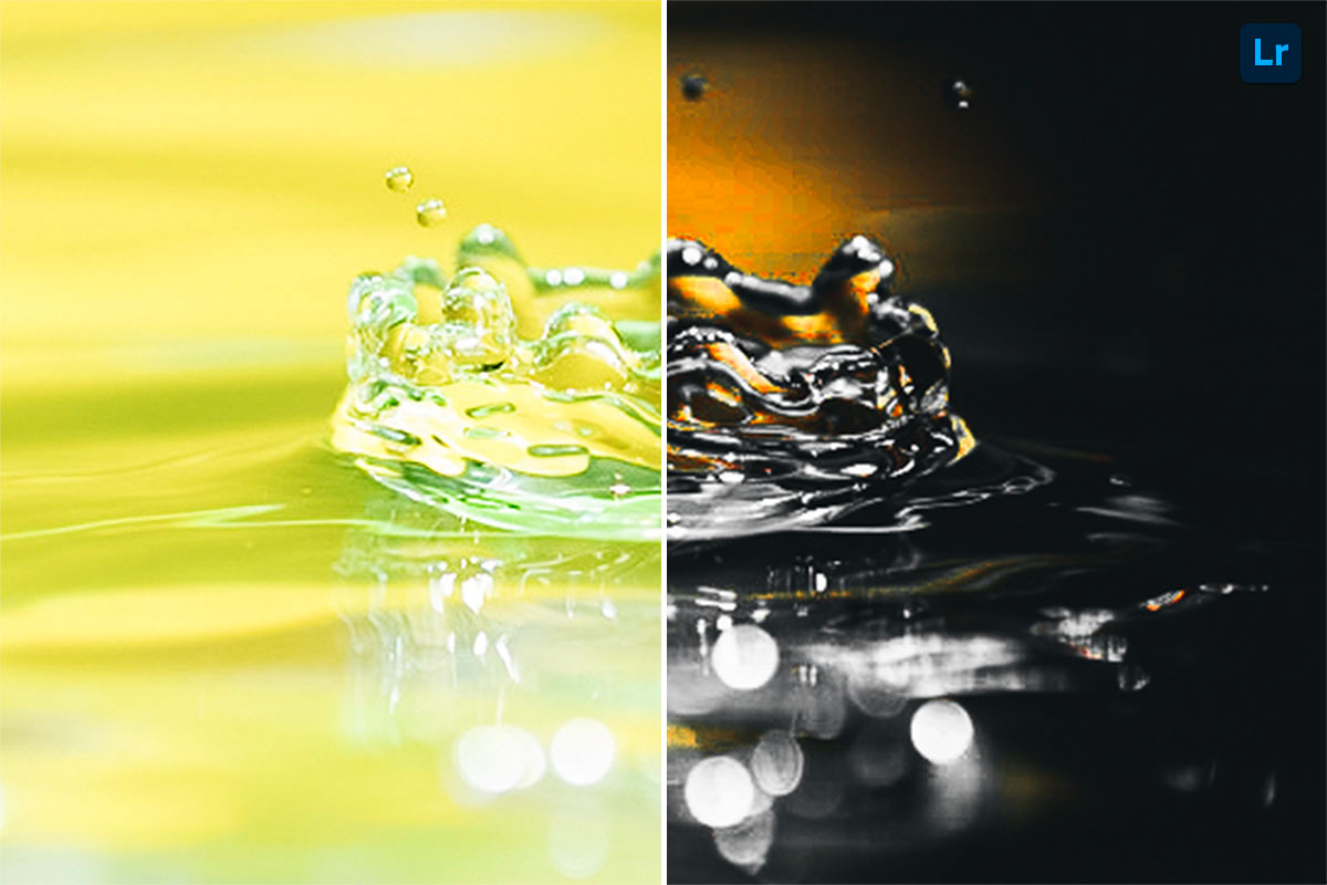 Waterdrop Edit Photoshop Lightroom