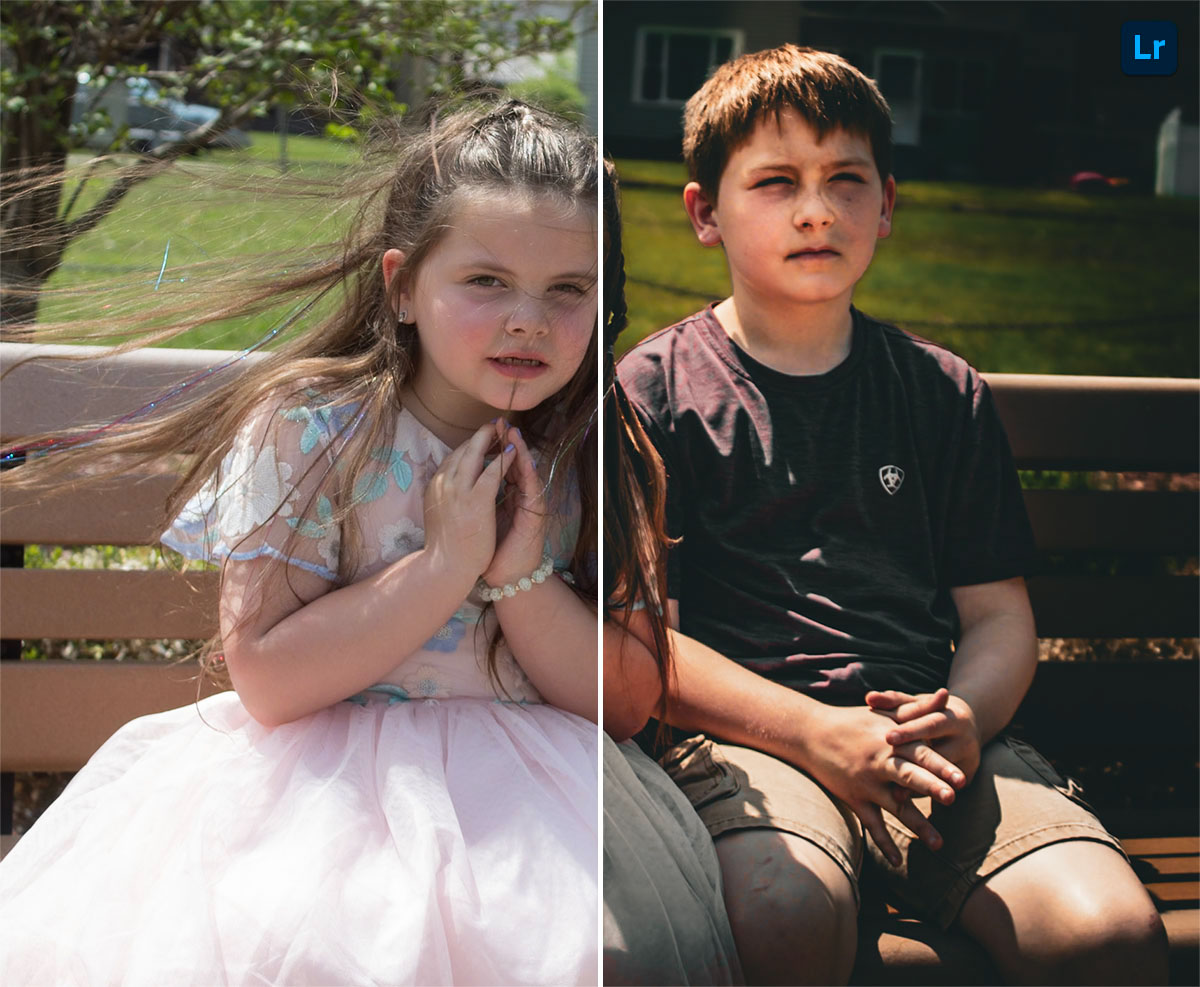 brother and sister | Edit | Photoshop Lightroom