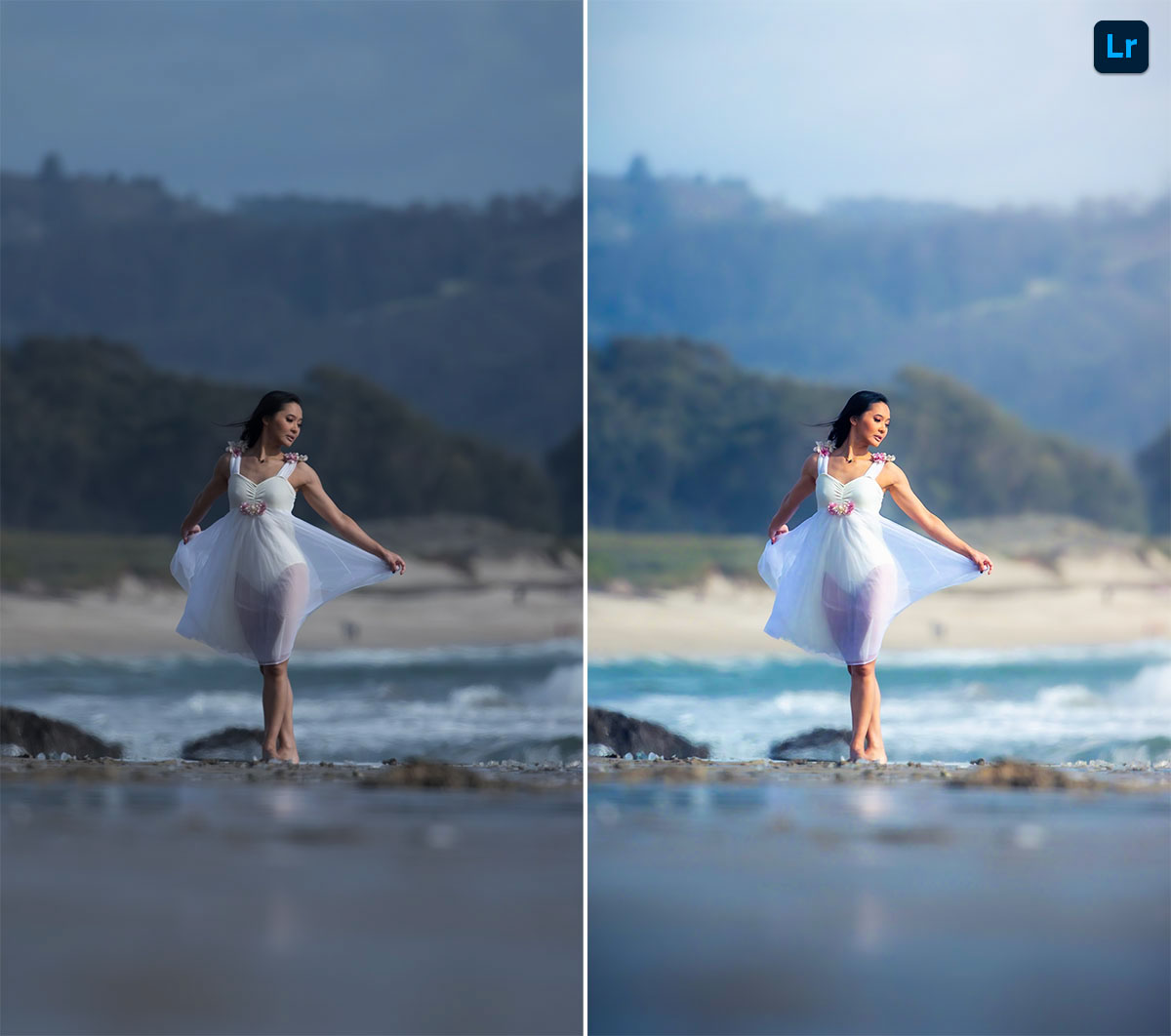 Ballet shoot in Half Moon Bay | Edit | Photoshop Lightroom