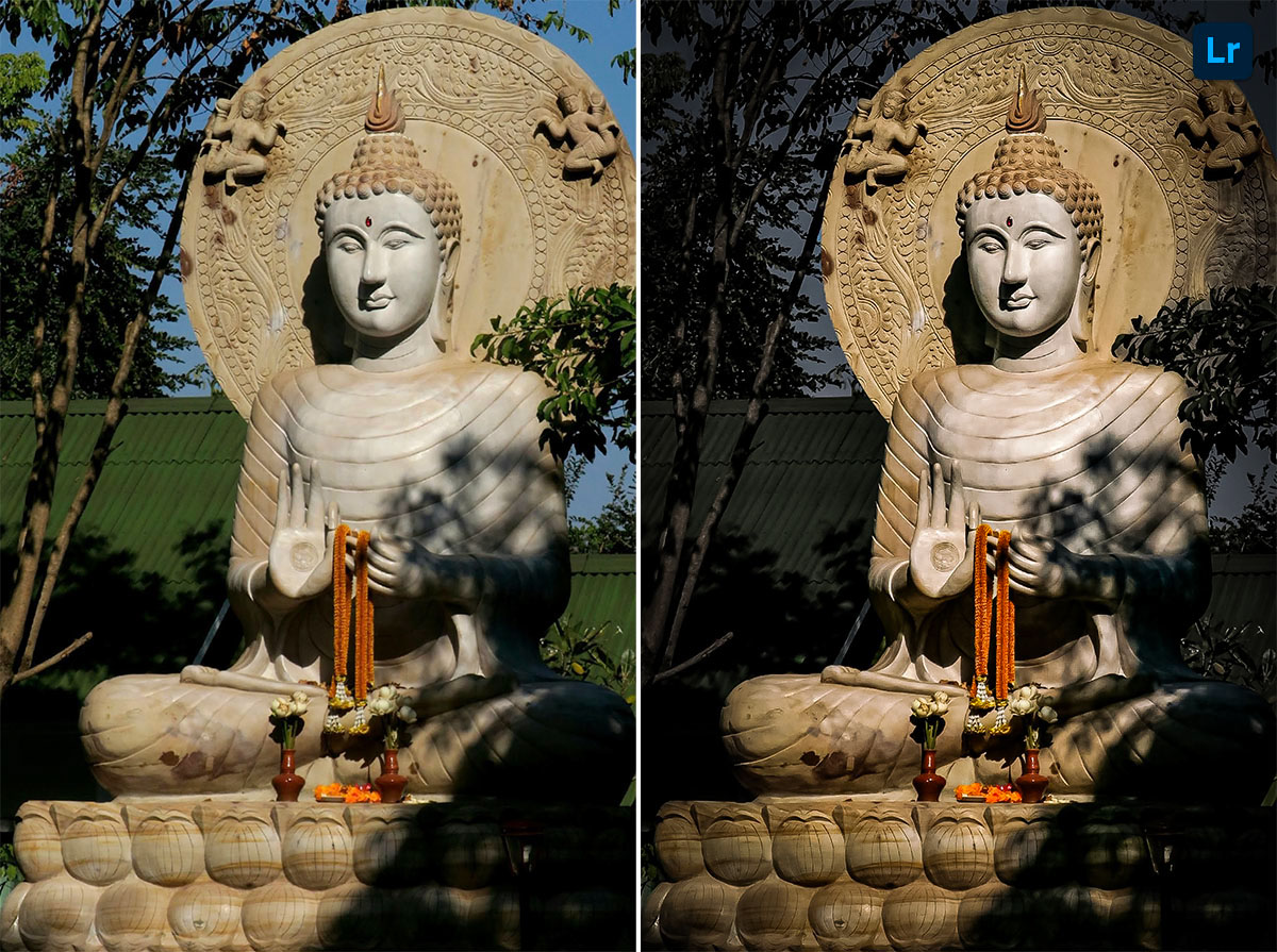 Buddha statue | Edit | Photoshop Lightroom