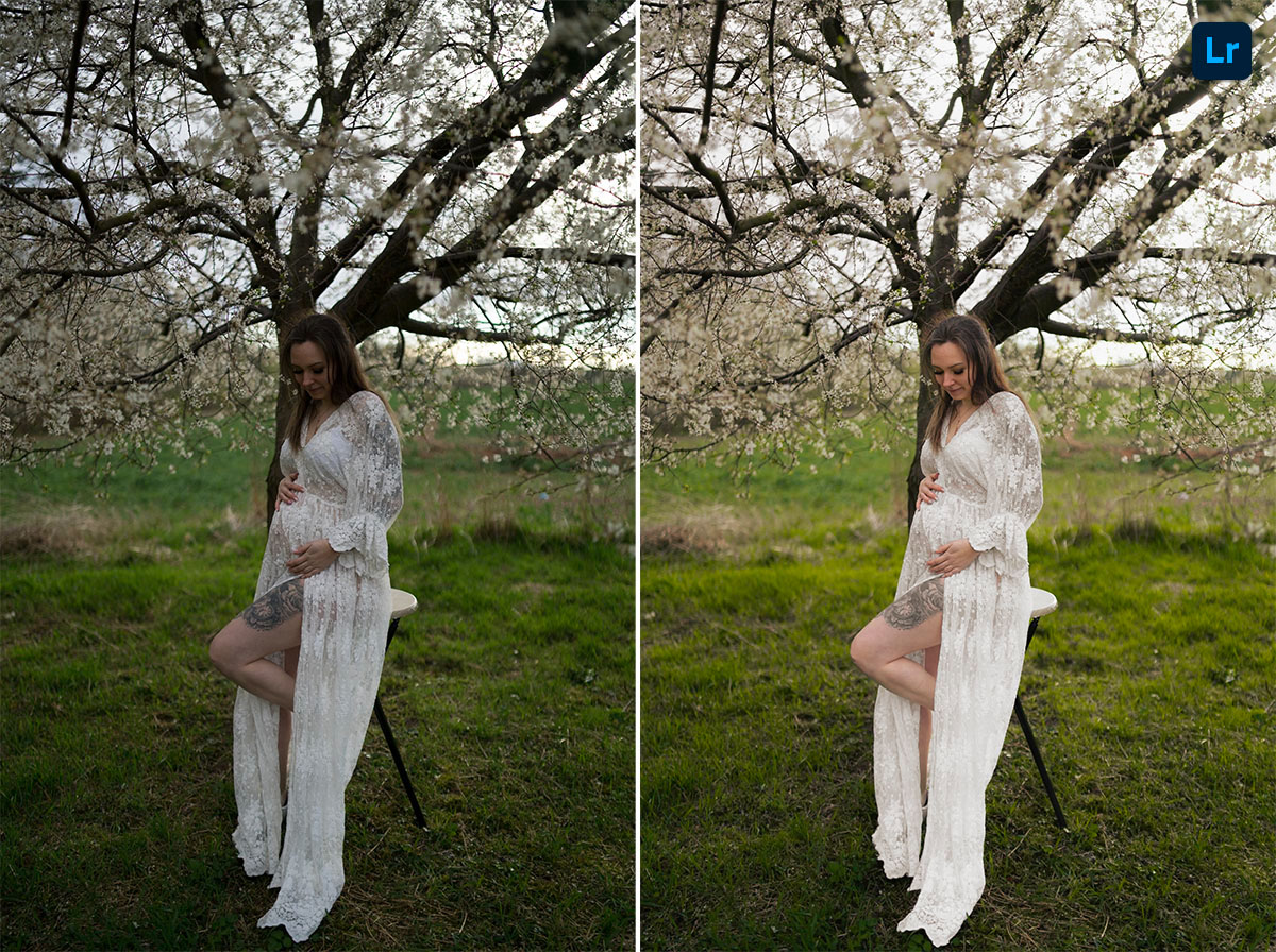 Baby bump shooting | Remix | Photoshop Lightroom