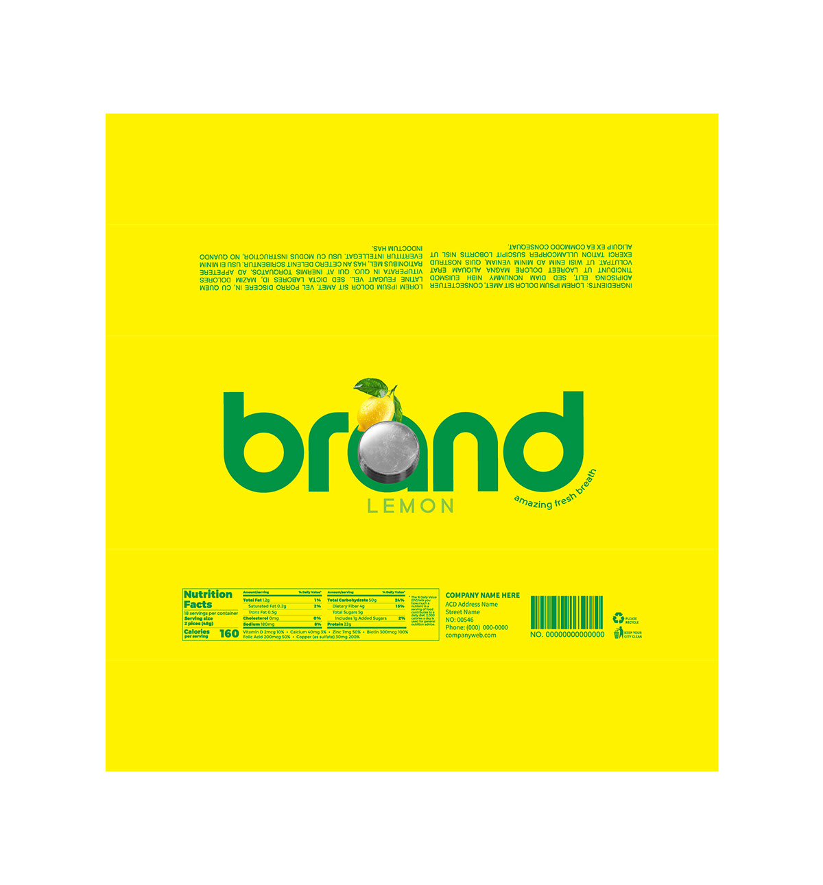 Creative Refreshing Candies Packaging Design Collection on Behance ...