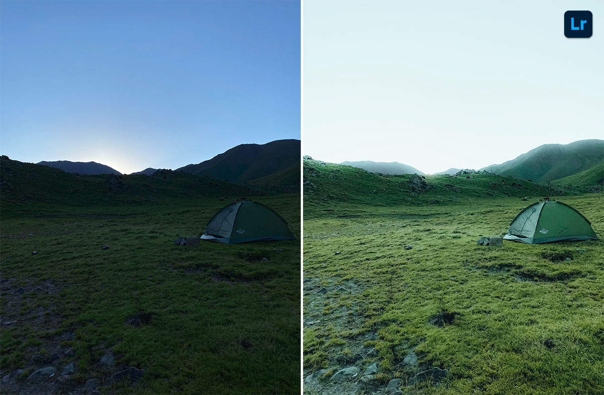 Greenish morning | Remix | Photoshop Lightroom