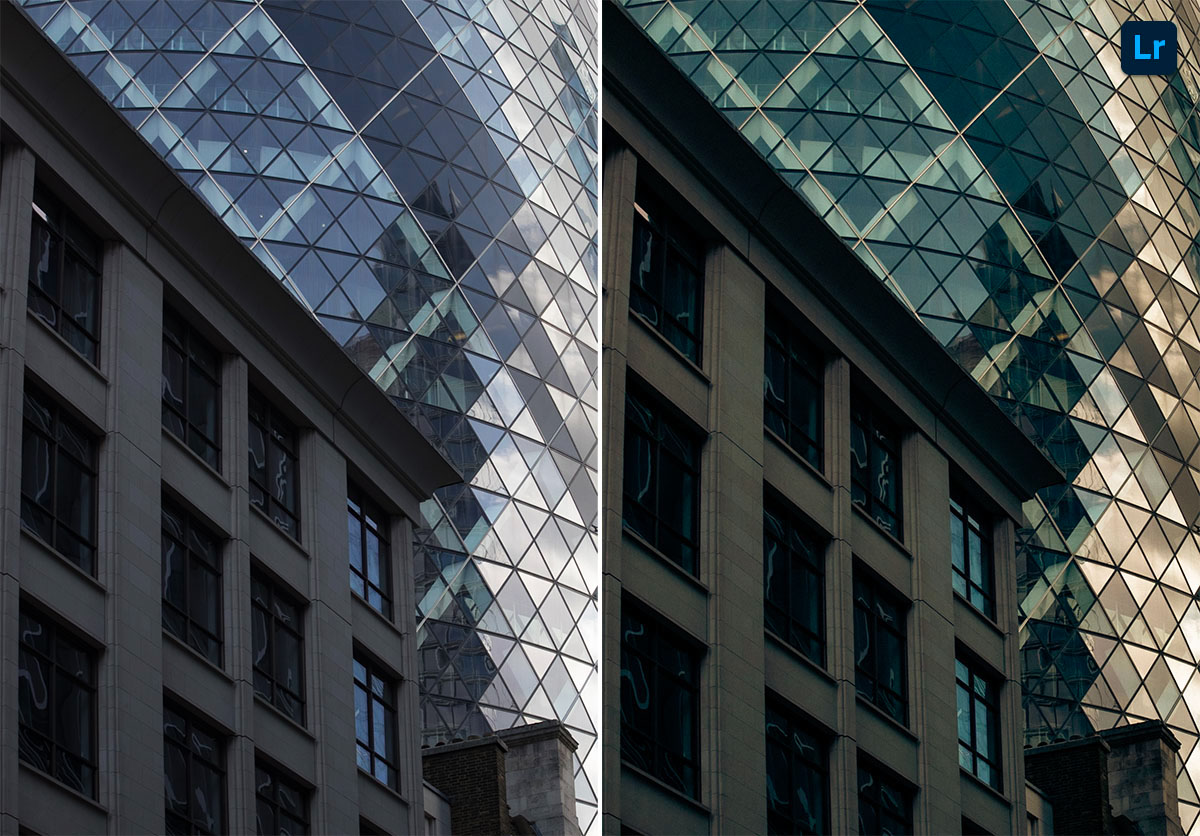 The Gherkin | Edit | Photoshop Lightroom