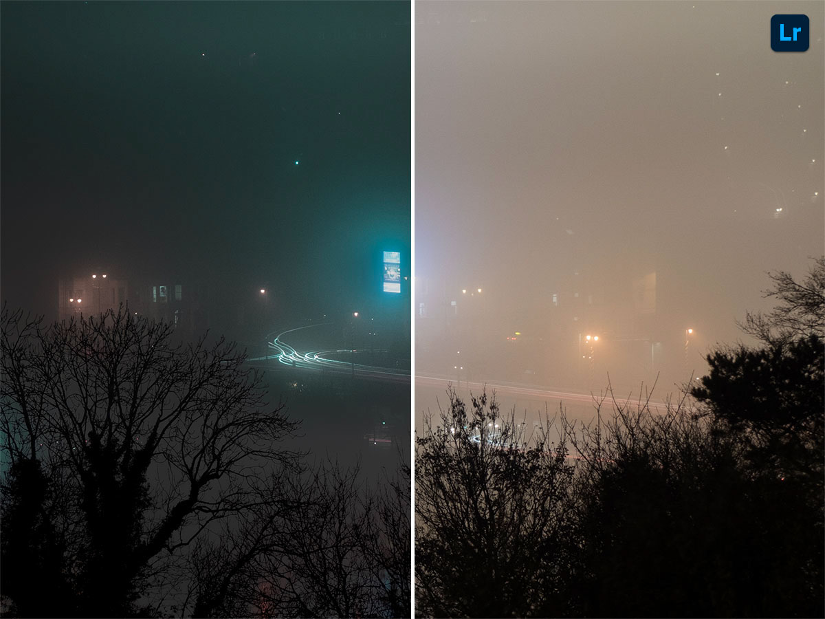 Trailing lights | Remix | Photoshop Lightroom