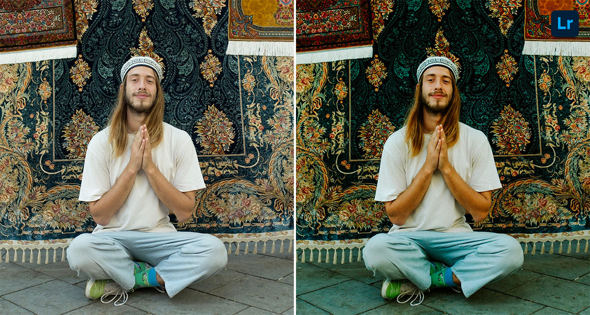 Singer Dawn and carpets | Edit | Photoshop Lightroom