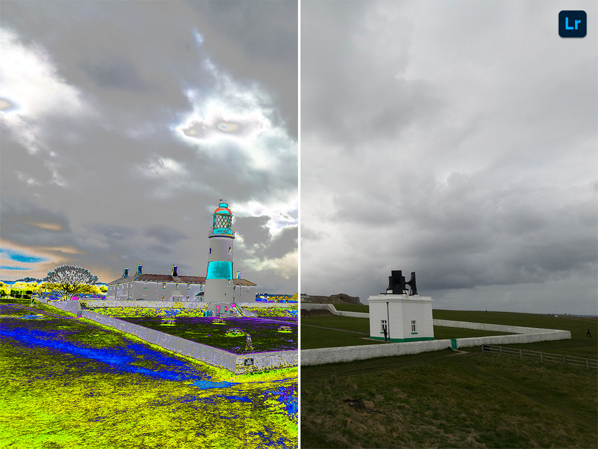 Souter Lighthouse | Remix | Photoshop Lightroom