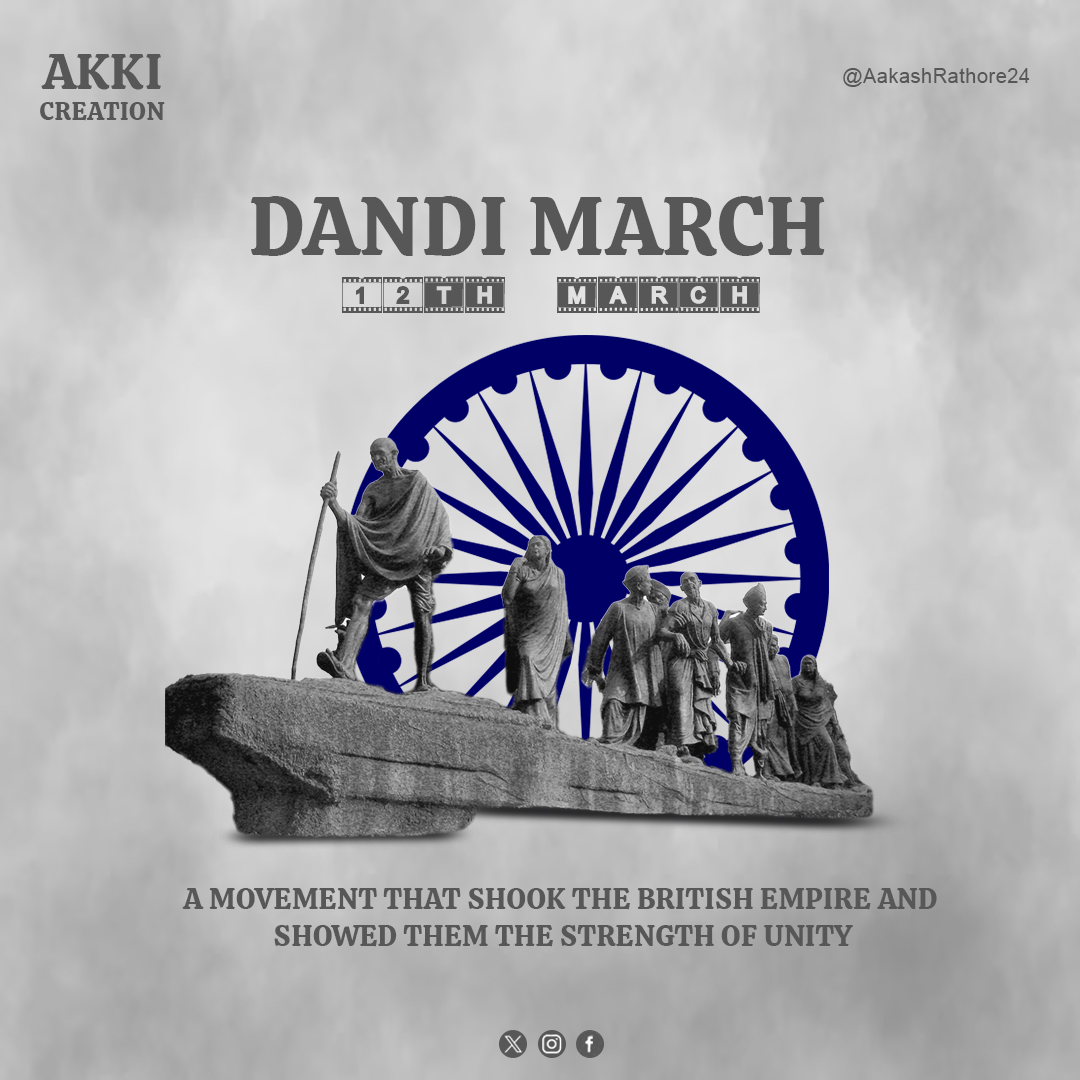 Dandi Yatra Poster Design on Behance :: Behance