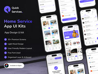 Online Home Services Mobile App UI Design :: Behance