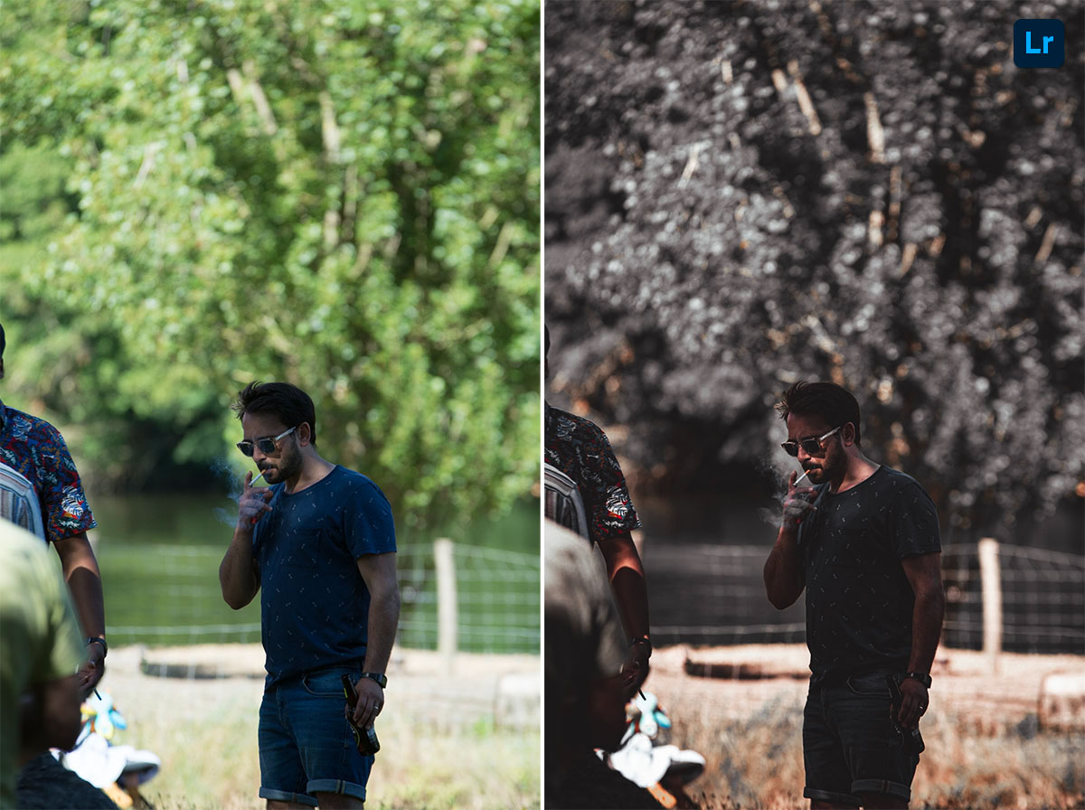 Smoking Guy | Edit | Photoshop Lightroom