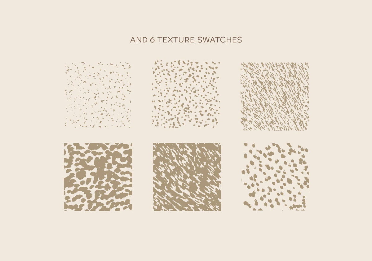 144 Brushes and 9 textures for Adobe Illustrator vector stroke splatter ...