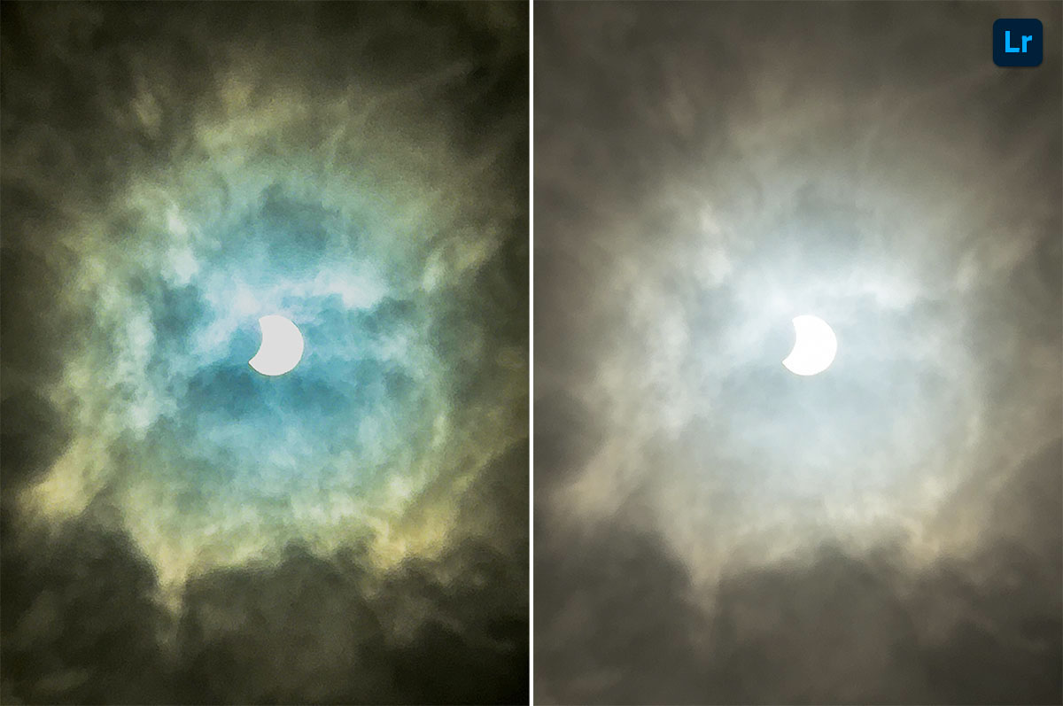 Solar eclipse | Edit | Photoshop Lightroom