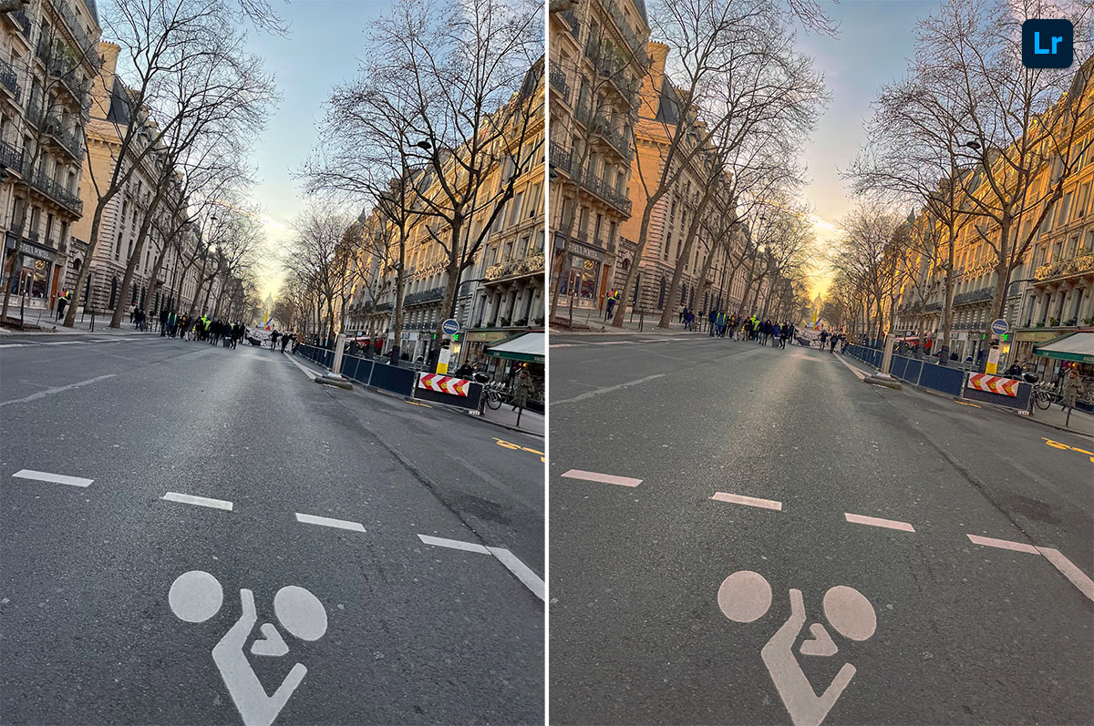 Coucher de soleil à Paris | Edit | Photoshop Lightroom