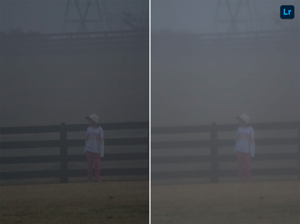 Girl in the fog | Edit | Photoshop Lightroom