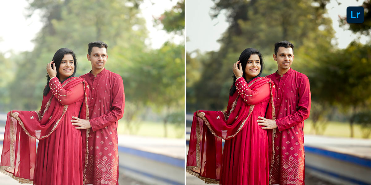 Couple Indian dress | Remix | Photoshop Lightroom