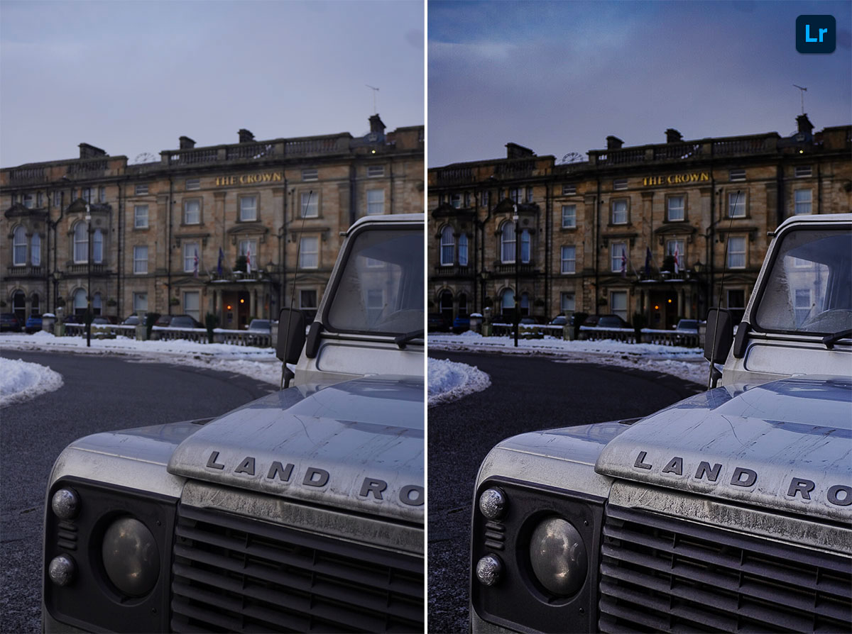 Land Rover in Harrogate | Remix | Photoshop Lightroom