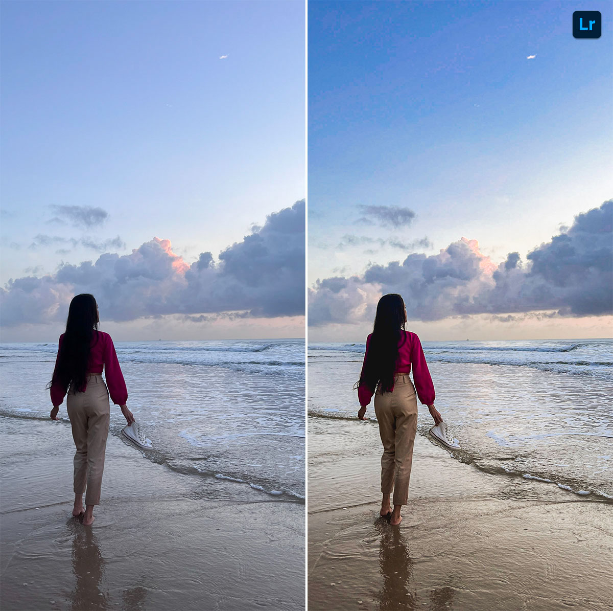 E o mar | Remix | Photoshop Lightroom