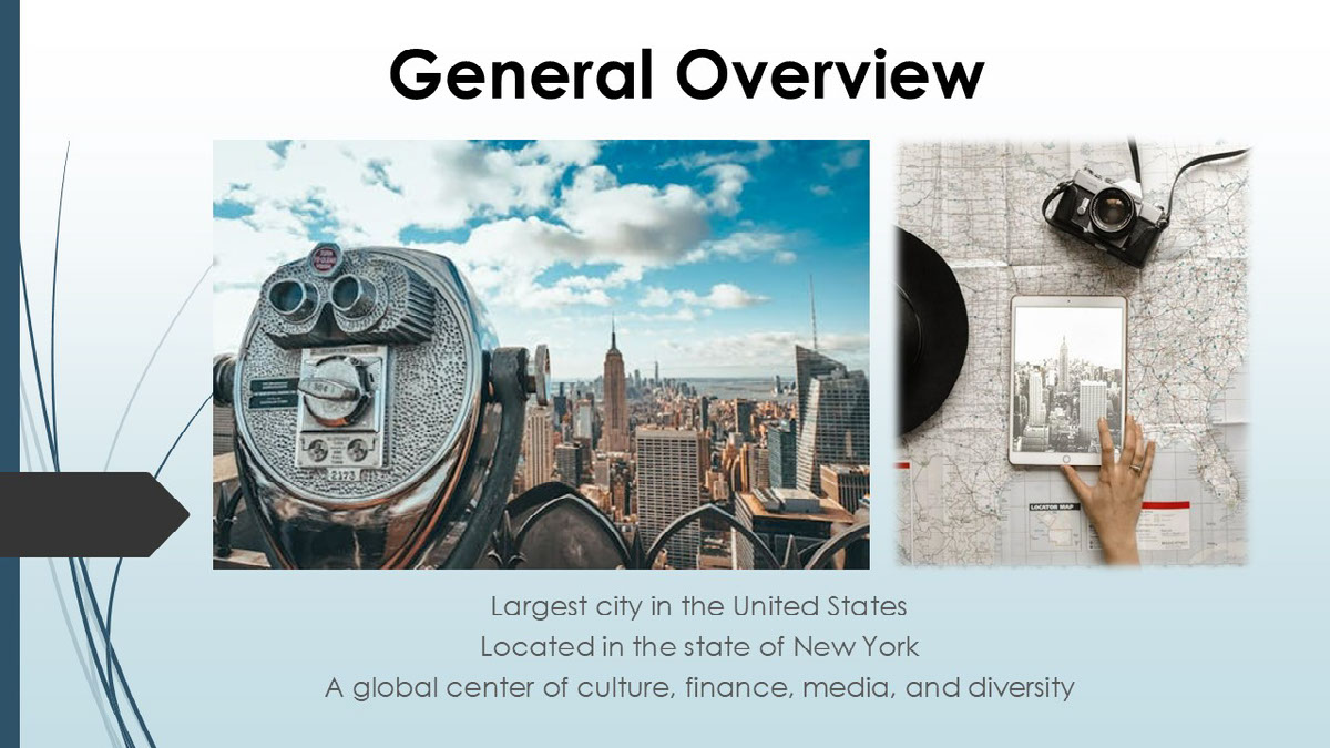 New York City Educational and Business Presentation Template on Behance :: Behance